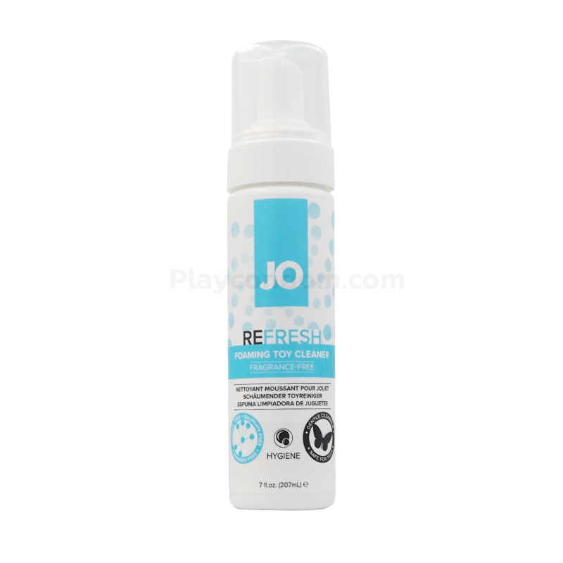 Jo Refresh Foaming Toy Cleaner | Playcondom ถุงยางอนามัย เจลหล่อลื่น ...