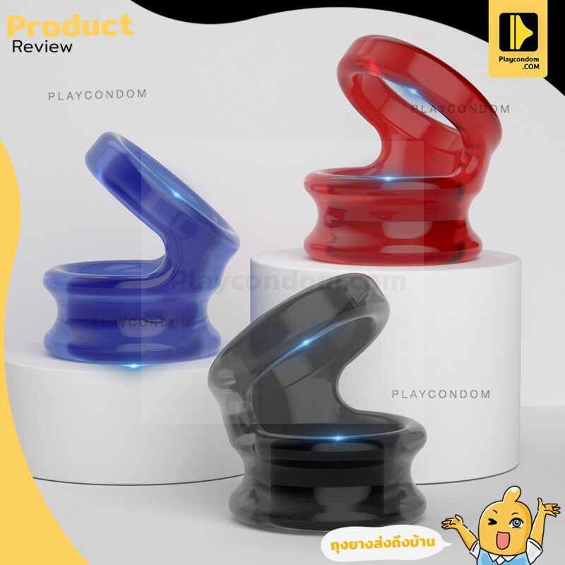 Double Ring Black | Playcondom ถุงยางอนามัย เจลหล่อลื่น ปลีก-ส่ง ทั้งไทย และญี่ปุ่น มีให้เลือก ...