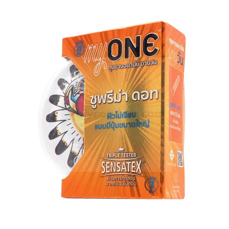 myONE Suprema Dots | Playcondom ถุงยางอนามัย เจลหล่อลื่น ปลีก-ส่ง ทั้ง ...