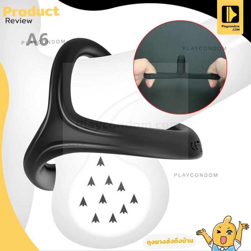 Soft Three Ring Black | Playcondom ถุงยางอนามัย เจลหล่อลื่น ปลีก-ส่ง ทั้งไทย และญี่ปุ่น มีให้ ...