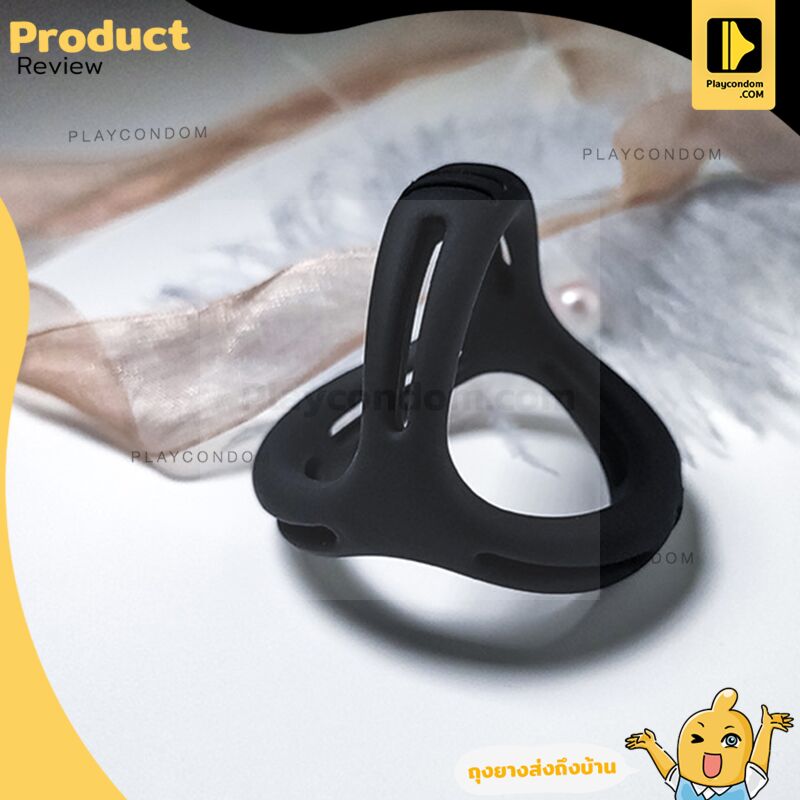 Three Ring Black | Playcondom ถุงยางอนามัย เจลหล่อลื่น ปลีก-ส่ง ทั้งไทย และญี่ปุ่น มีให้เลือกมาก ...
