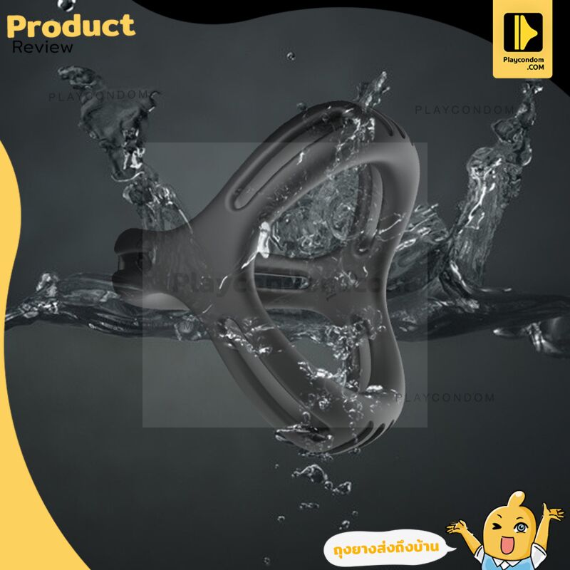Three Ring Black | Playcondom ถุงยางอนามัย เจลหล่อลื่น ปลีก-ส่ง ทั้งไทย และญี่ปุ่น มีให้เลือกมาก ...