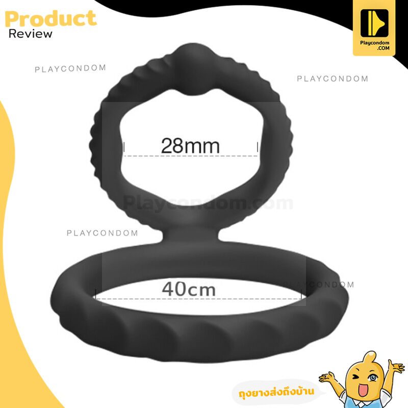Wave Ring Black | Playcondom ถุงยางอนามัย เจลหล่อลื่น ปลีก-ส่ง ทั้งไทย และญี่ปุ่น มีให้เลือกมาก ...
