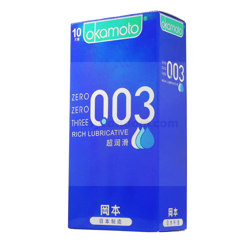 Okamoto 0.03 Smooth 1 box 650.00 Baht.