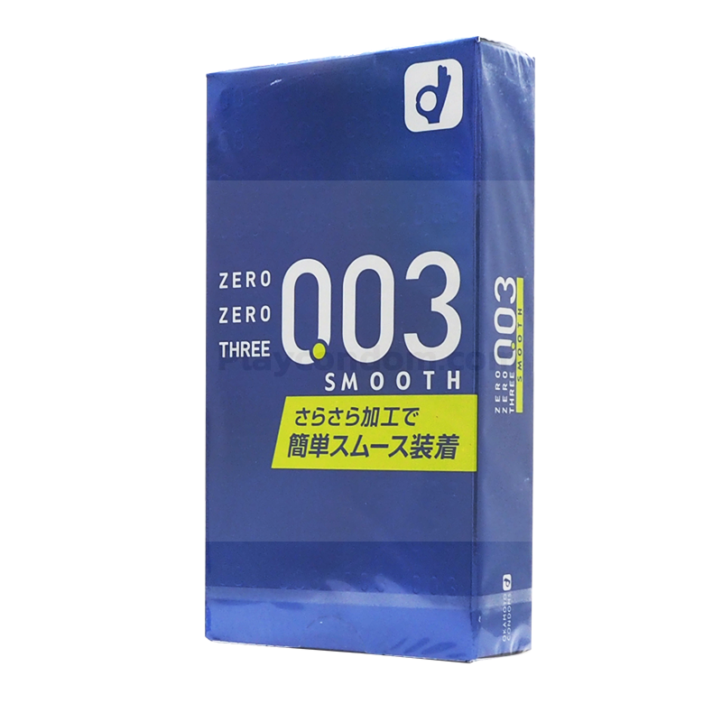 Okamoto 0.03 Smooth 1 box 650.00 Baht.