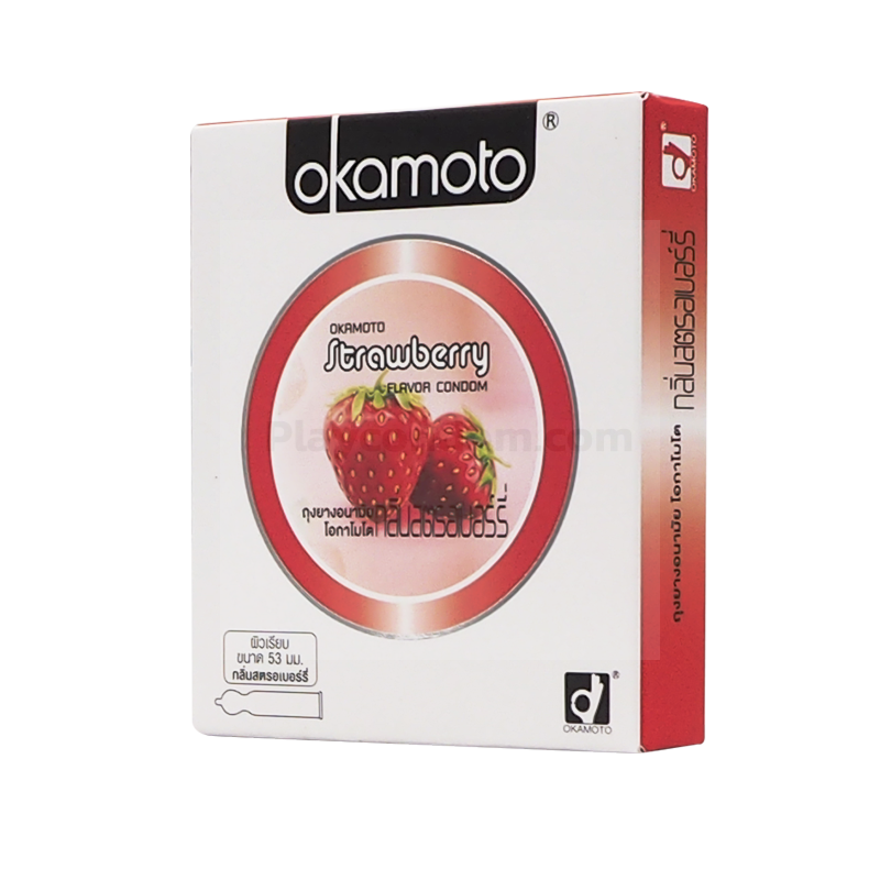 Condoms Okamoto Strawberry