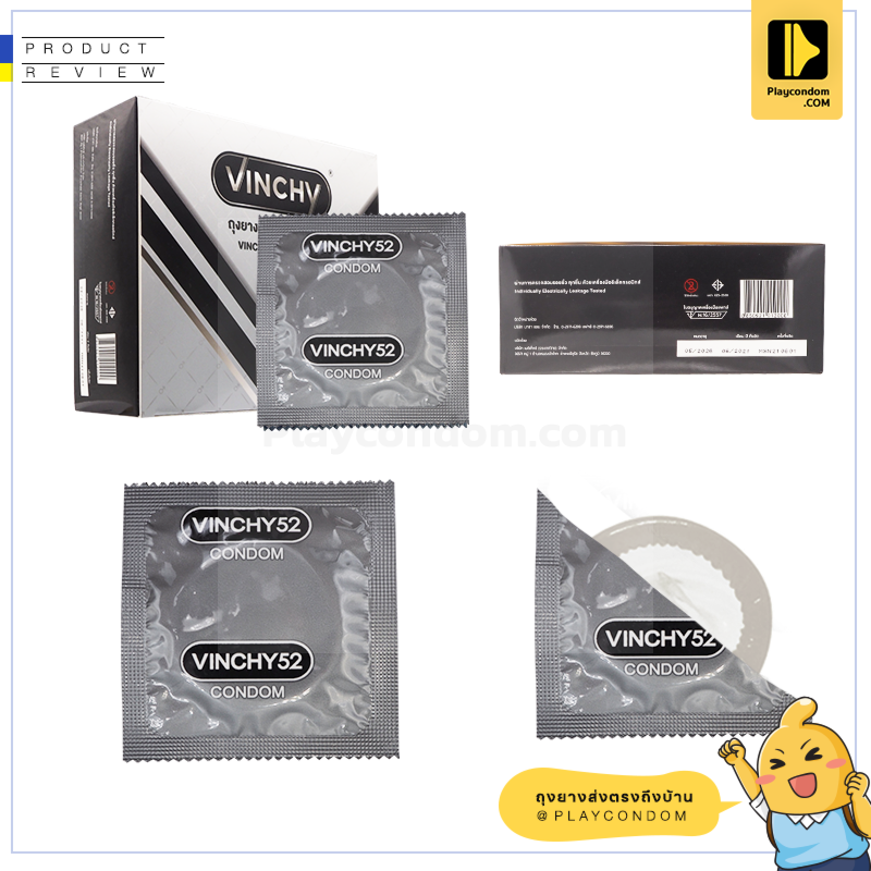 Vinchy 52 | Playcondom ถุงยางอนามัย ปลีก-ส่ง ทั้งไทย ญี่ปุ่น และ เกาหลี ...