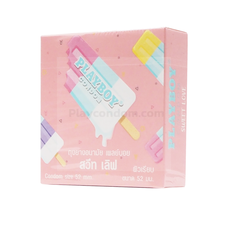 Playboy Sweet Love | Playcondom ถุงยางอนามัย เจลหล่อลื่น ปลีก-ส่ง ทั้งไทย และญี่ปุ่น มีให้เลือก ...