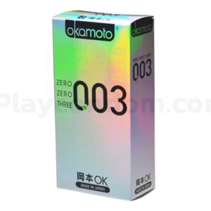 Okamoto 0.03 Japan Edition 1 box 650.00 Baht.